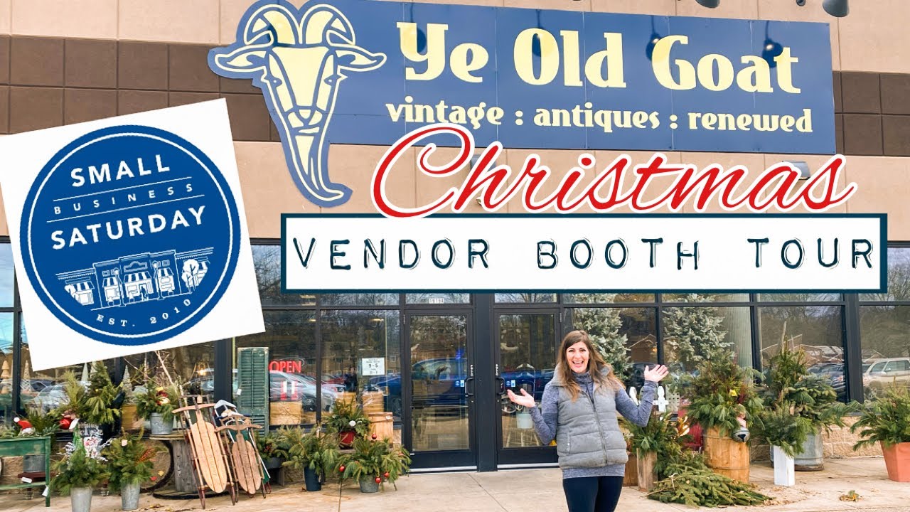 Christmas Vendor Booth Tour - Small Business Saturday 2021 - Ye Old ...