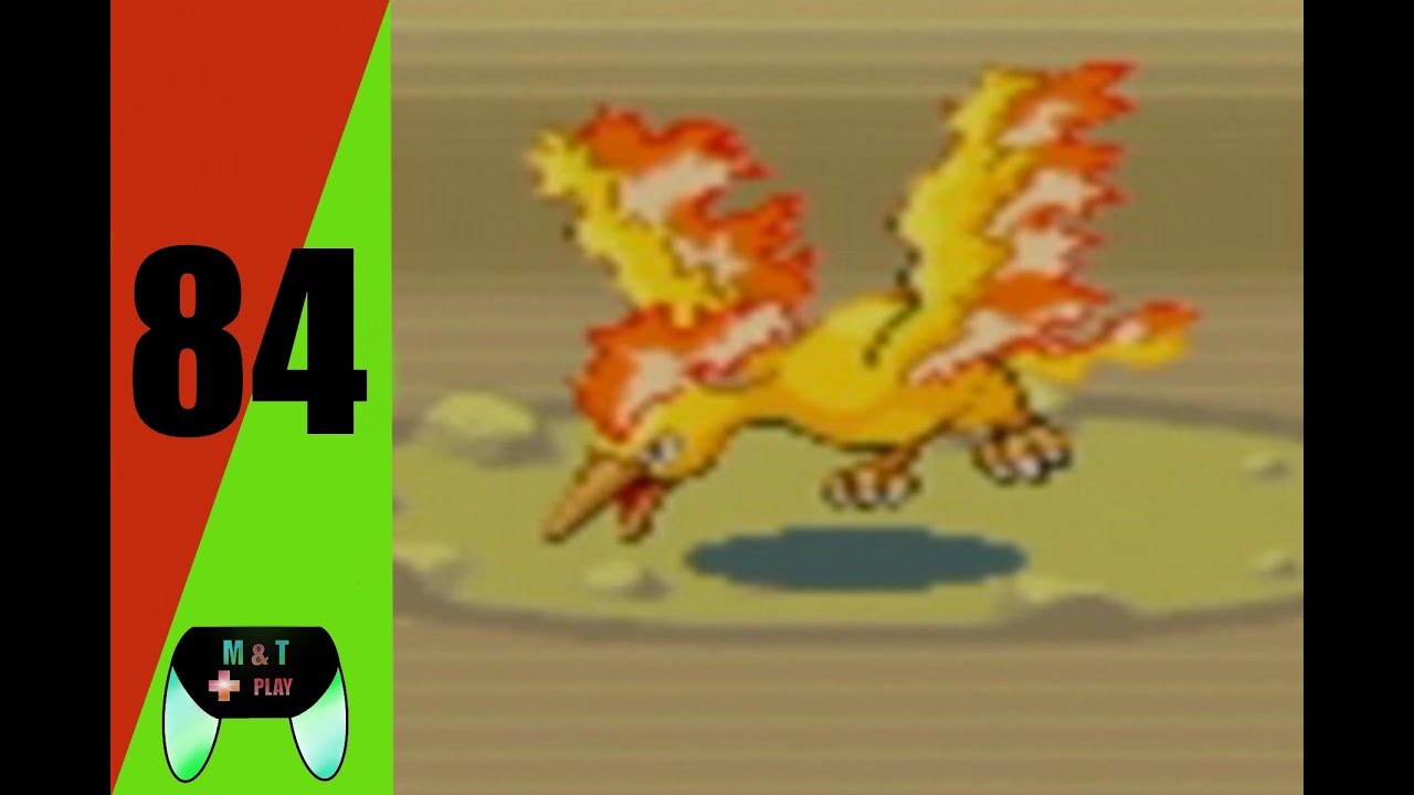 Pokemon FireRed Full Guide - Episode 84: Legendary Bird Moltres - YouTube