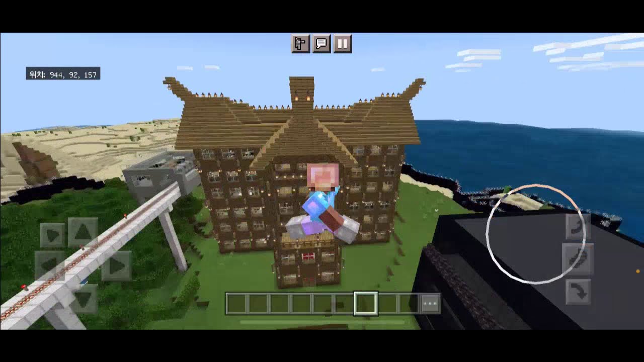 마인크래프트 첫영상 제가 만든 월드 소개! [보석TV]Introducing Minecraft world! - YouTube