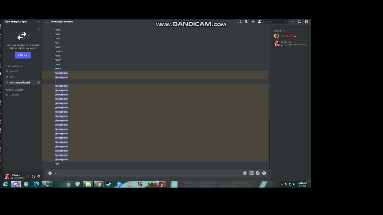 no simps ( discord mods be like ) - YouTube