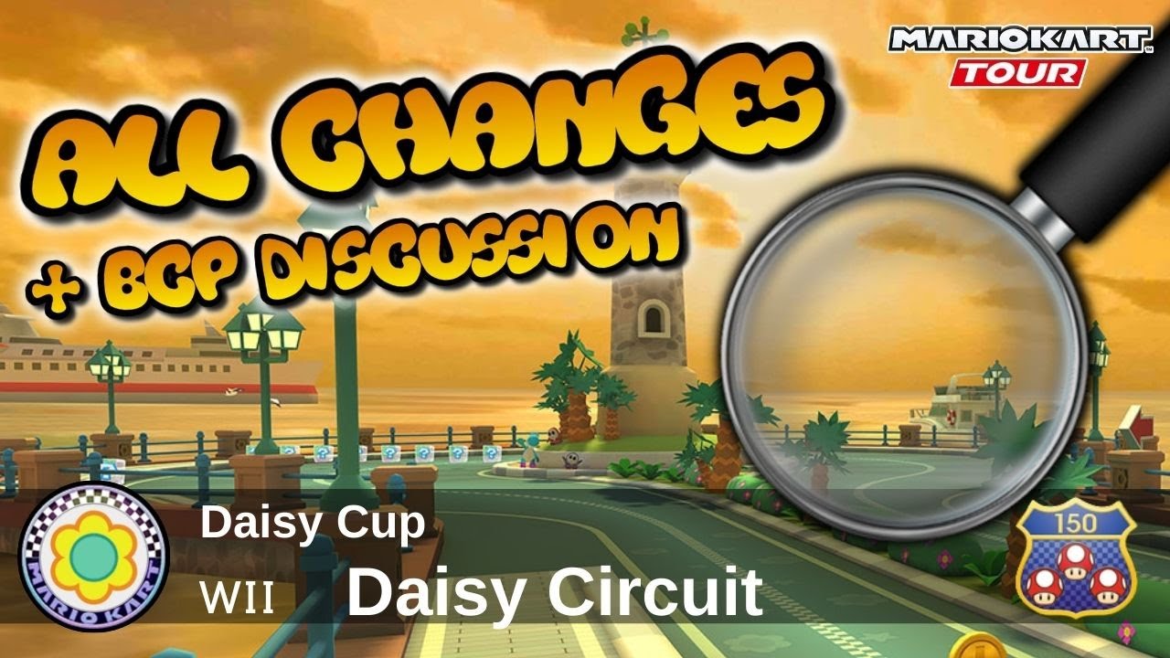 All CHANGES in Wii Daisy Circuit & its IMPACT on MK8DX’S DLC! - YouTube