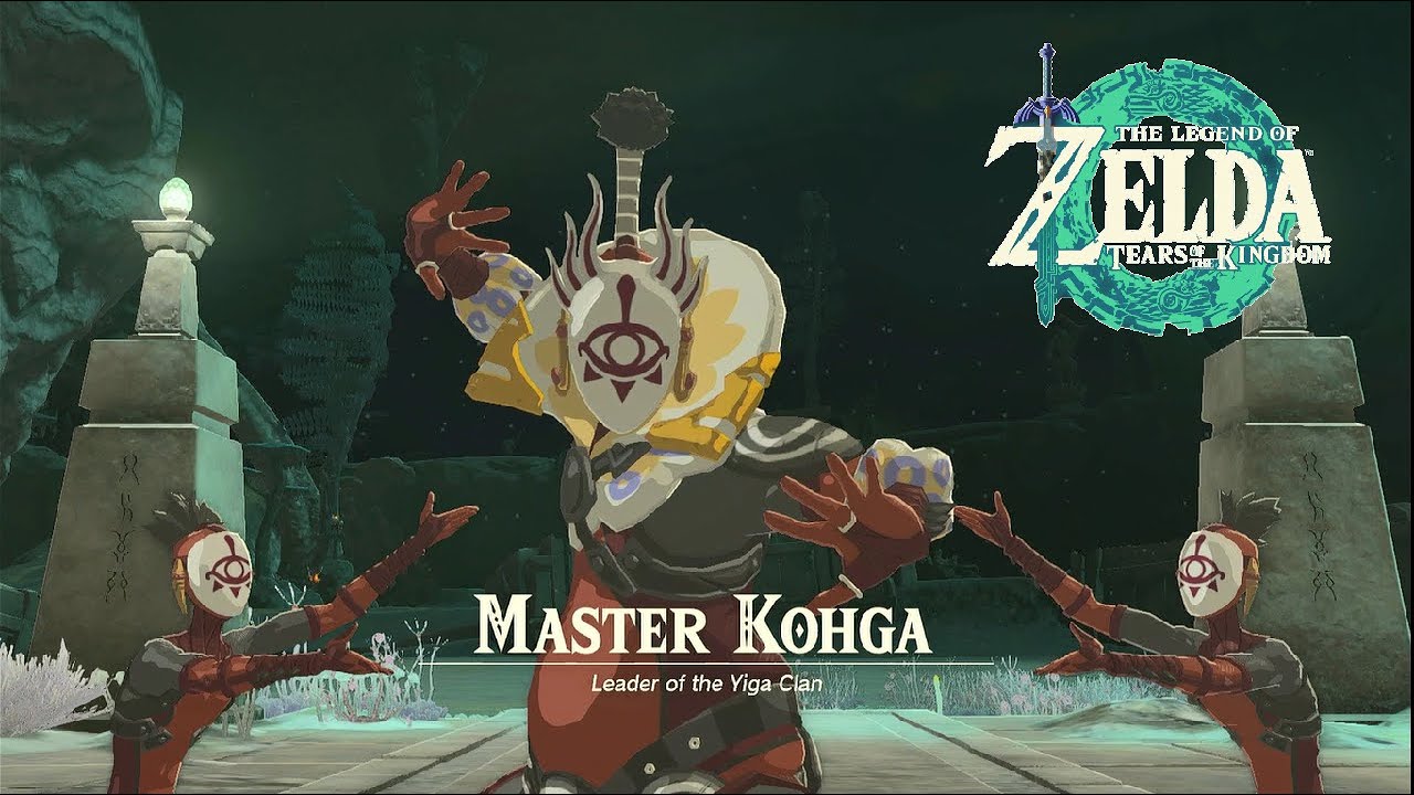 ALL MASTER KOHGA FIGHTS WITH LOCATIONS. The Legend of Zelda: Tears of ...
