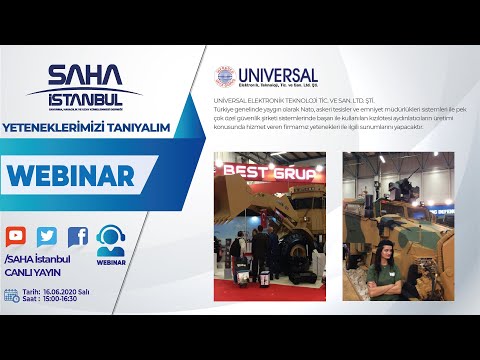 UNİVERSAL ELEKT. TEK. TİC VE SAN. LTD.ŞTİ.
