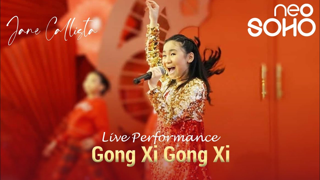 Jane Callista - Live Performance Gong Xi Gong Xi - YouTube