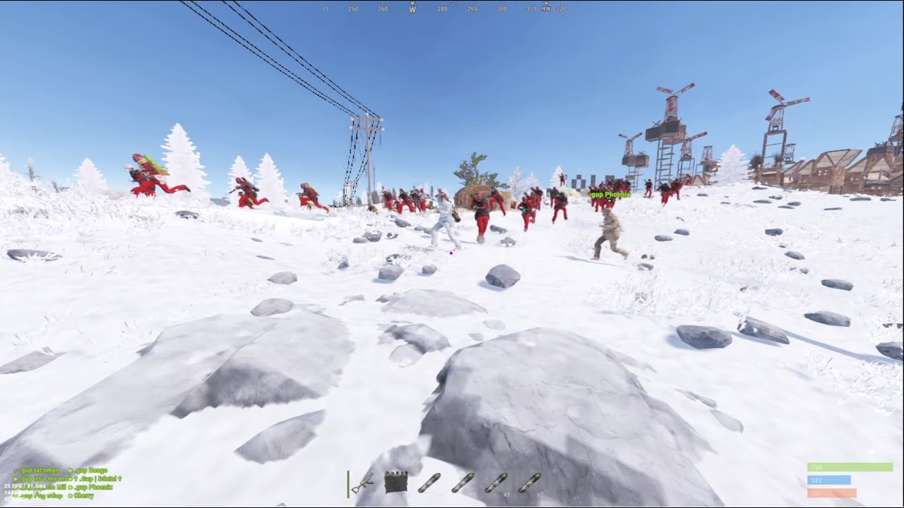 Rust - .GUP WIPE PROGRESSION 1250+ ROCKET RAID & PVP DOMINATION VITAL ...