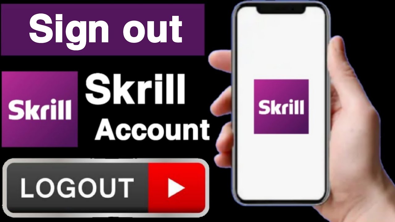 How to sign out skrill account||Sign out skrill account||Skrill account ...