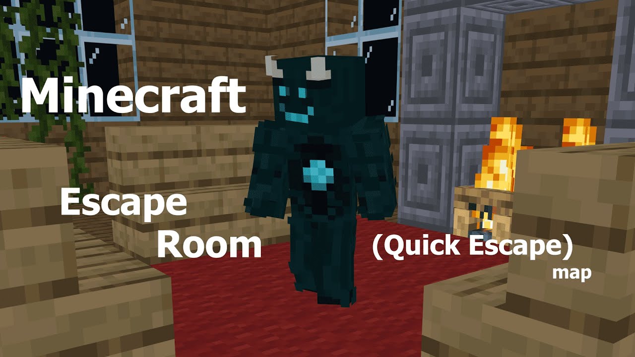 Minecraft Escape Room | Quick Escape Map - YouTube