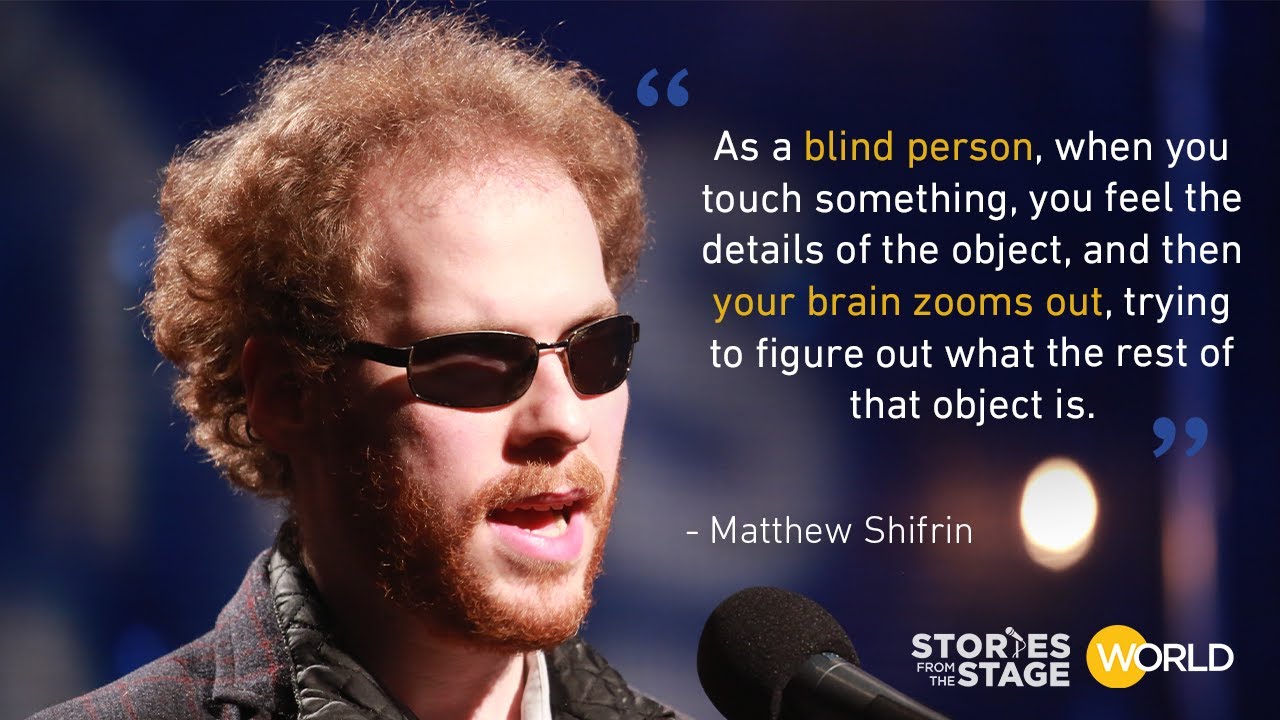 Experiencing Art Without Sight | Matthew Shifrin's Story - YouTube