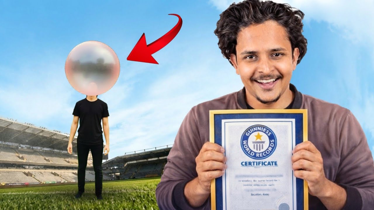 I Tried Breaking The Easiest World Records - YouTube