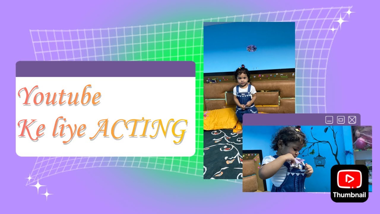 Acting ka kida |smily | JIYANA KI ACTING - YouTube