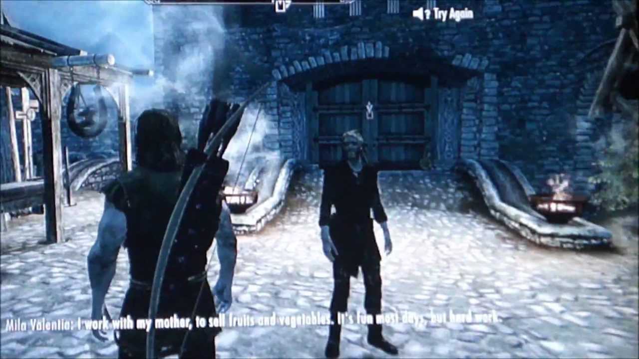 Skyrim Kinect | xbox 360 | gameplay - YouTube