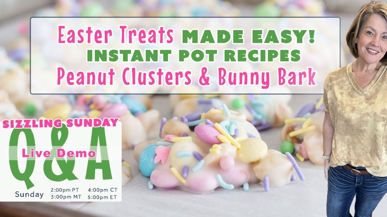 Sizzling Sunday ~ Easter Treats LIVE Recipe Demo - YouTube