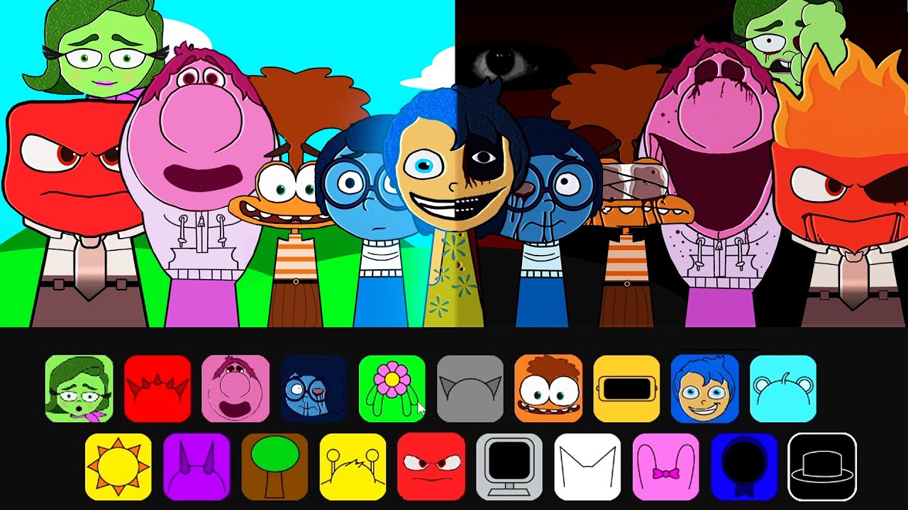 Incredibox Sprunki: Joy & Anger & anxiety & Disgust & more in Sprunki ...