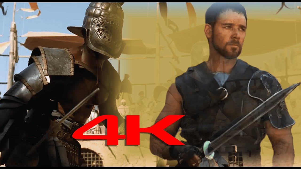 The New Best Epic Scenes Of Gladiator Movie Edited Version 4K - YouTube