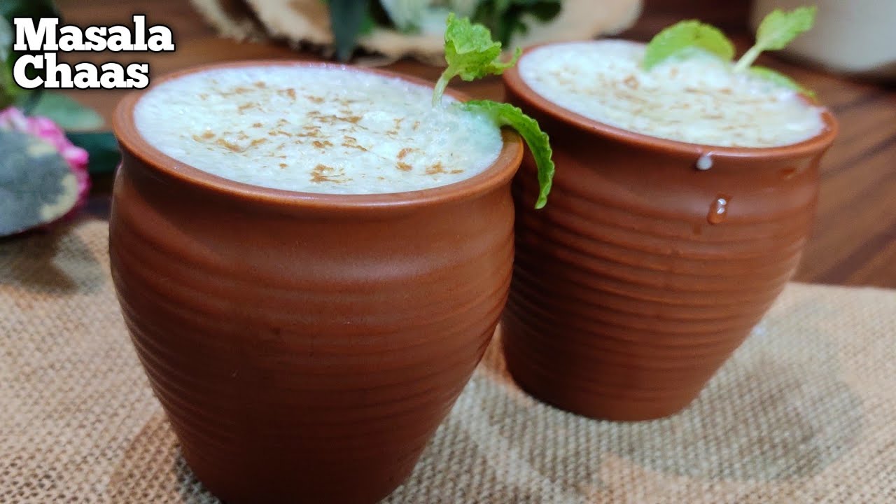 Summer Drink Masala Chaas Recipe-मसाला छाछ रेसिपी-Masala Taak-Spiced ...