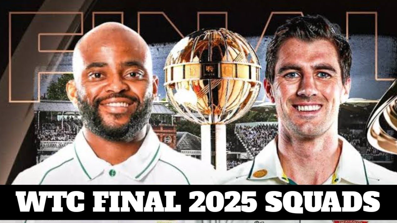 TEST WORLD CHAMPIONSHIP 2025 ] AUS & SA SQUAD - YouTube