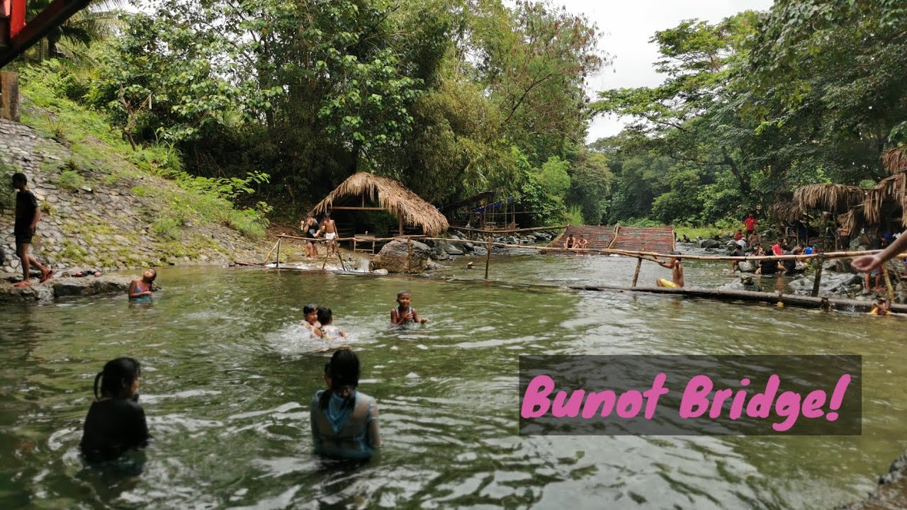 BUNOT BRIDGE IN CAGAYAN VALLEY | swimming time! - YouTube