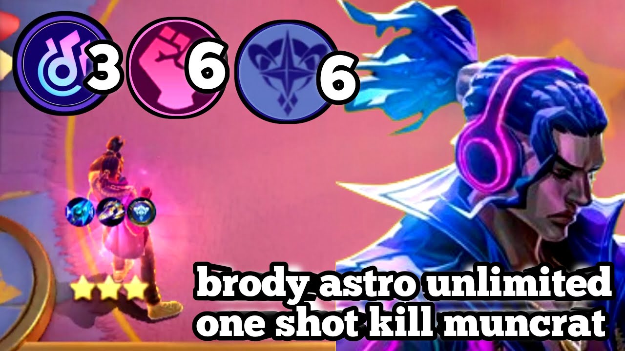 BRODY STAR3 6ASTRO EARLY GAME UNLIMITED KILL MUNCRAT|| BUSS SKILL3 ...