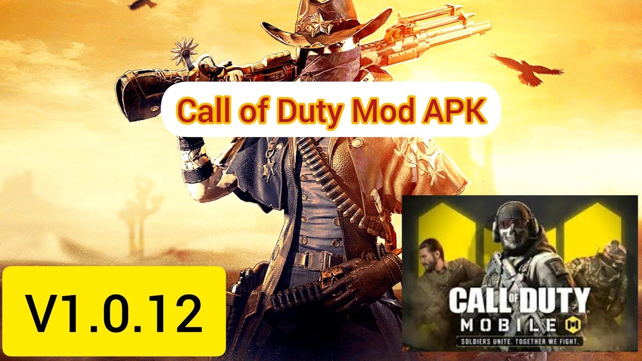 CALL OF DUTY MOBILE V1.0.12 MOD APK | DAMAGE+ | AUTO AIM | SPEED++ ...