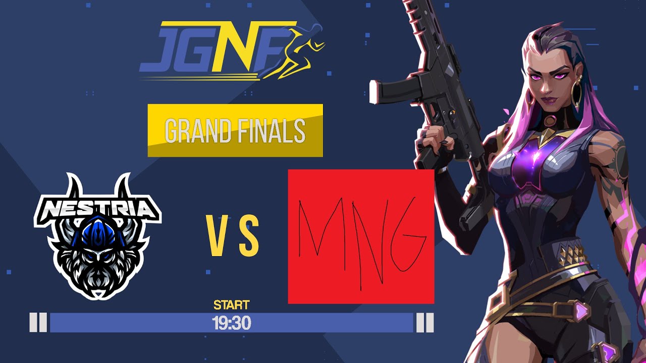 JGNF Valorant #1 Tournament - Day 2 GRAND FINAL - Nestria Esports vs ...