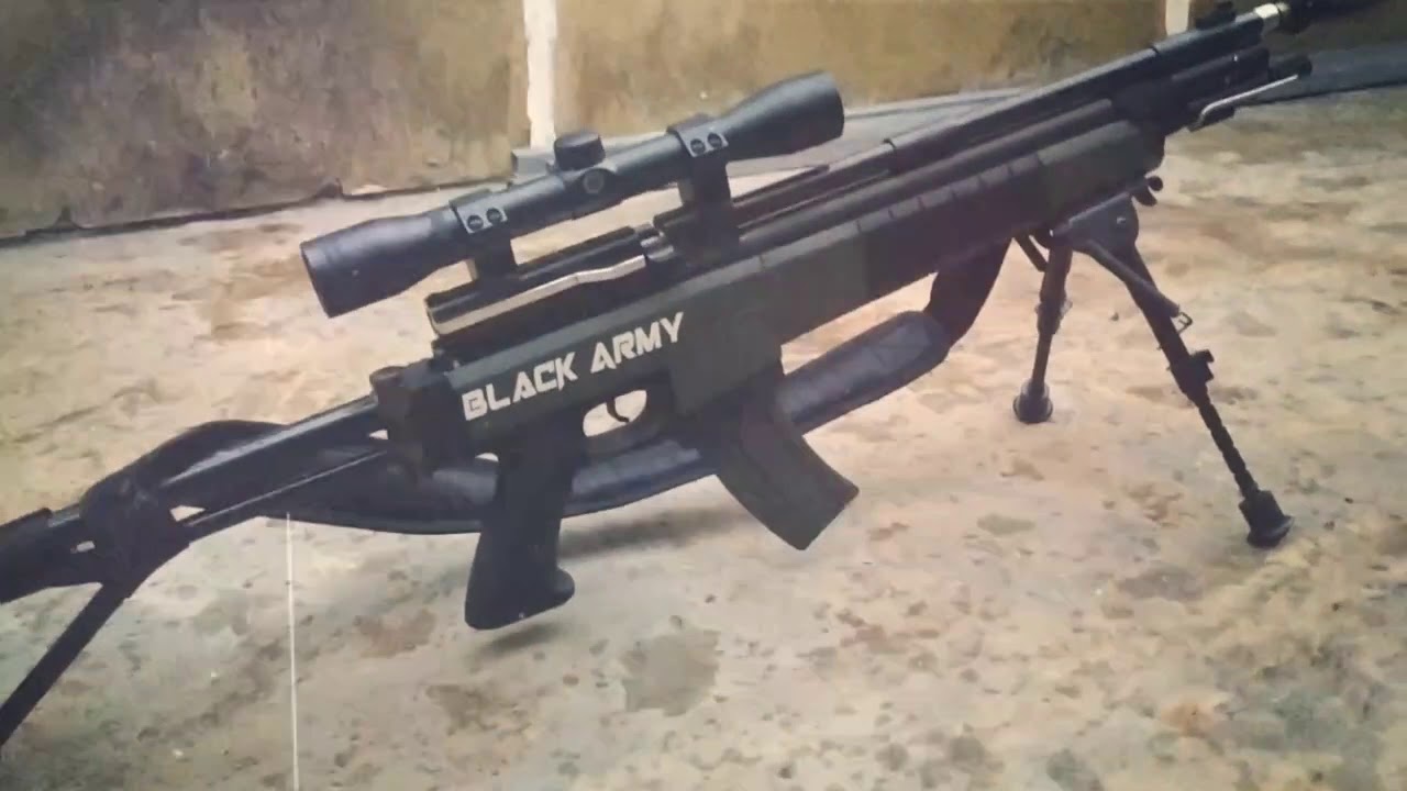 BLACK ARMY + BIPOD M700 - YouTube