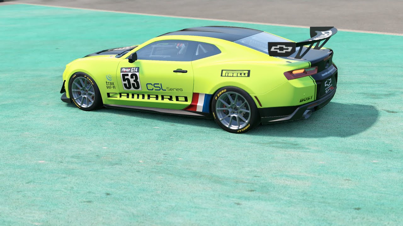 Chevrolet Camaro GT4 R at Interlagos - YouTube