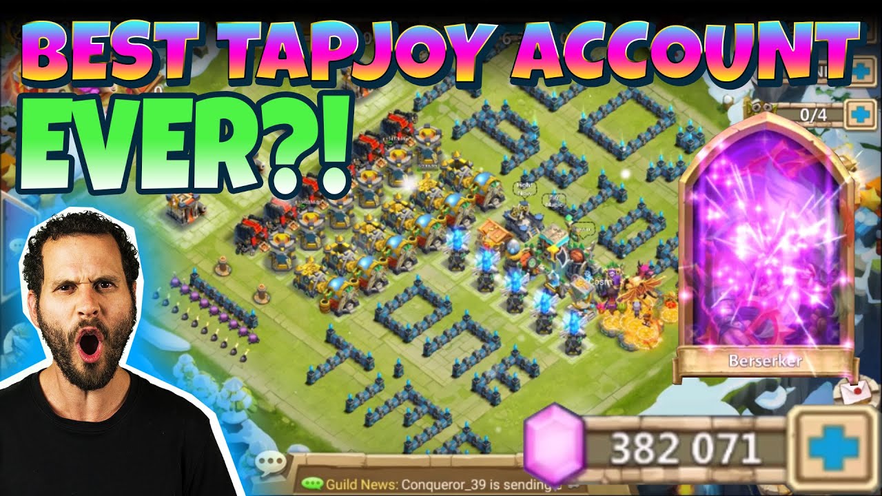 The Best Android TapJoy ONLY Account IV SEEN! - YouTube