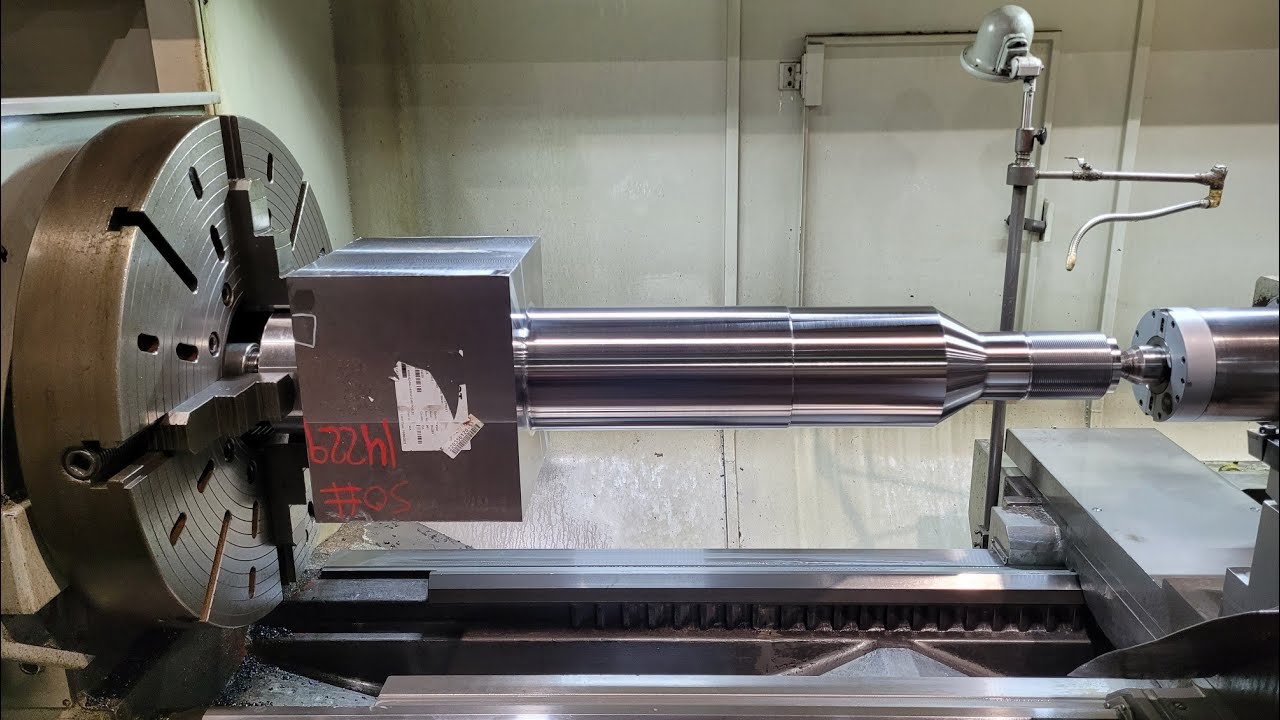 Part of Charging Machine Carriage | CNC Machining machining - YouTube