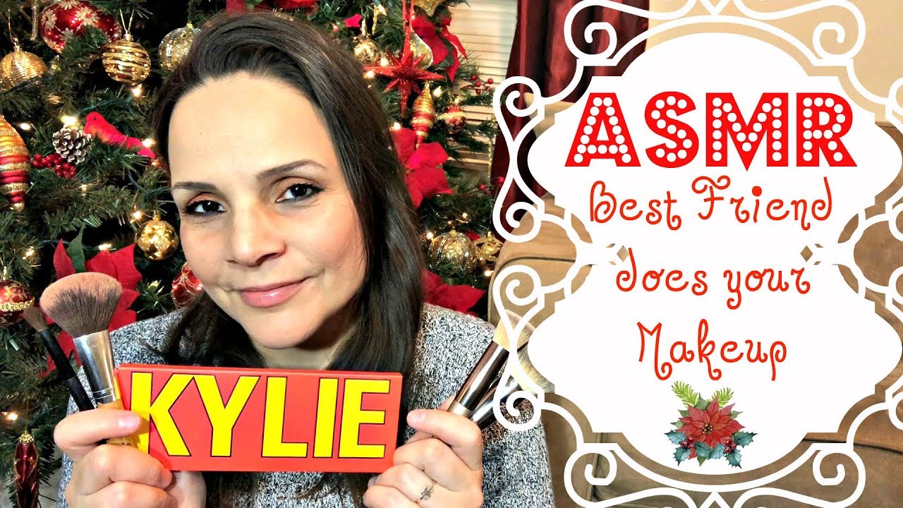 ASMR Best Friend does your Makeup Roleplay~Holiday Party~Personal ...