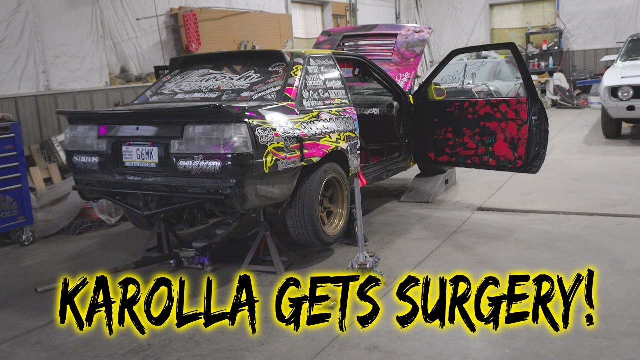 Karoshi team car gets some love - YouTube
