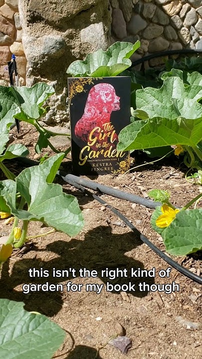 Behold my garden and my garden book! - YouTube