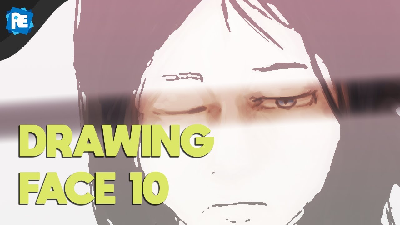 Draw a Gloomy & Sad Face | Speed Painting - YouTube