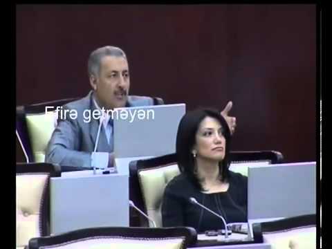 Milli Məclis - Efire Verilmeyib Amma Cox Cesaretli Bir Cixisdi !.mp4