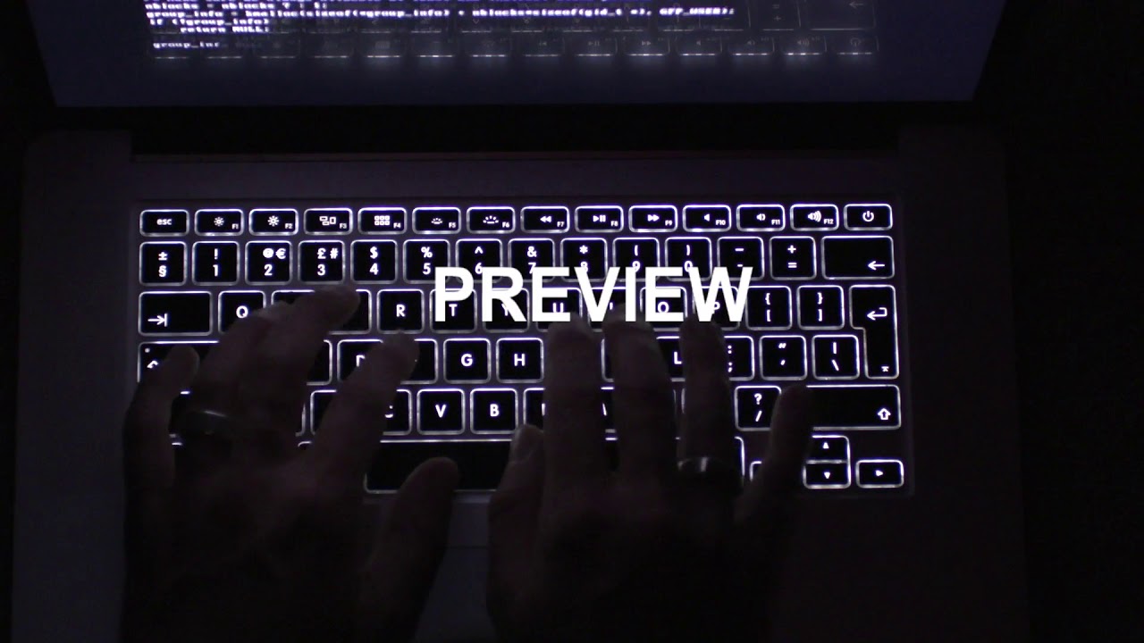 Typing dark 04 - YouTube