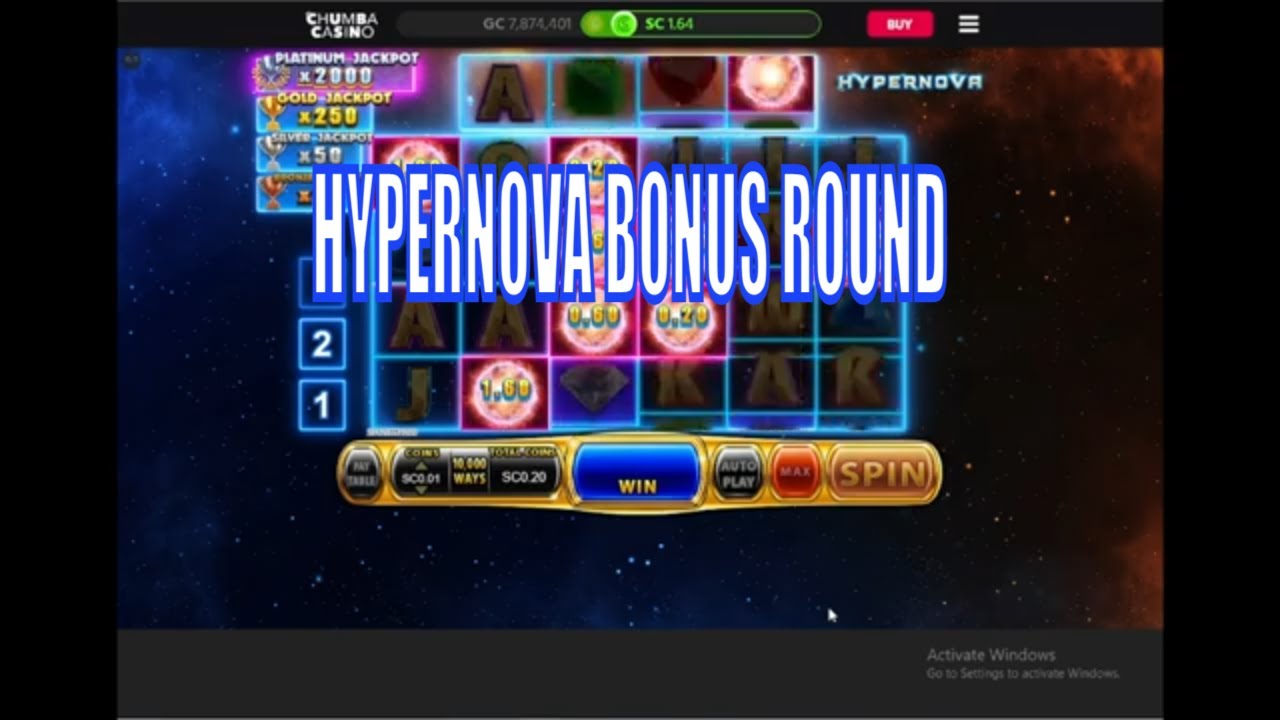 HYPERNOVA BONUS ROUND | CHUMBA CASINO - YouTube
