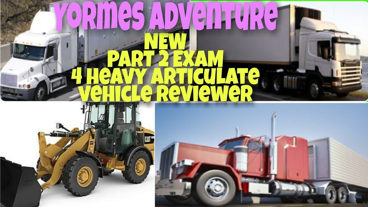 Truck vehicle driver license reviewer and answer exam PART 2 LATEST ...