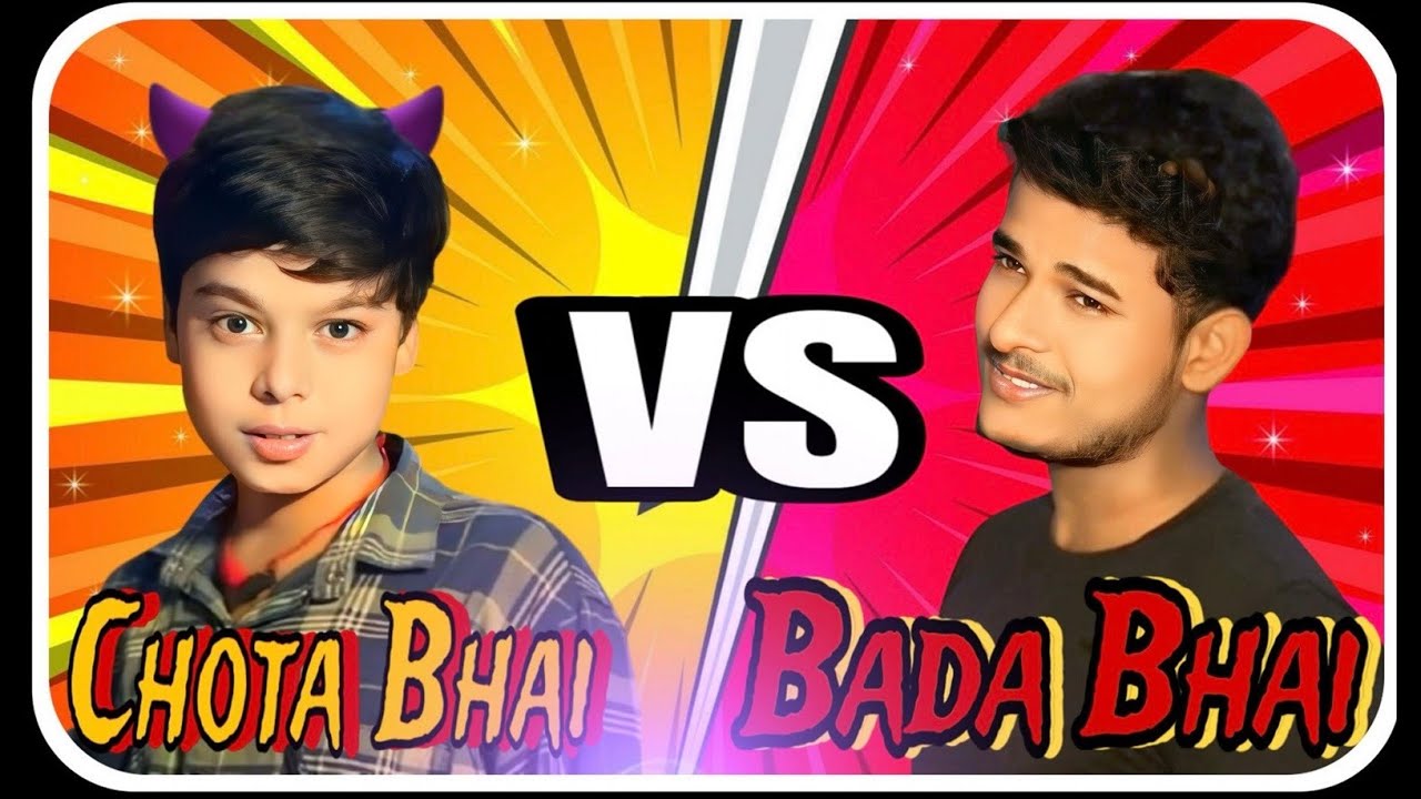 CHOTA BHAI VSBADA BHAI 👿⚡️🧛 l Vishal vs Shivam @vishalmastiyoutuber ...