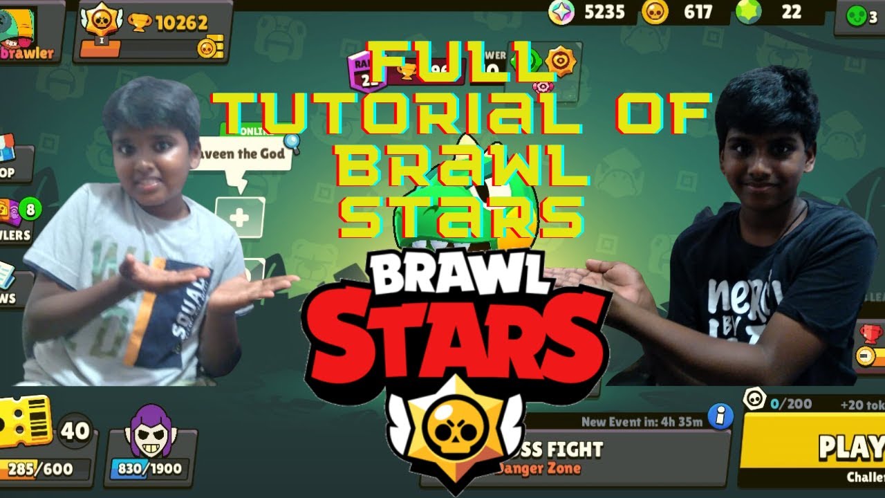The Full Tutorial of Brawl Stars for the Beginners - YouTube