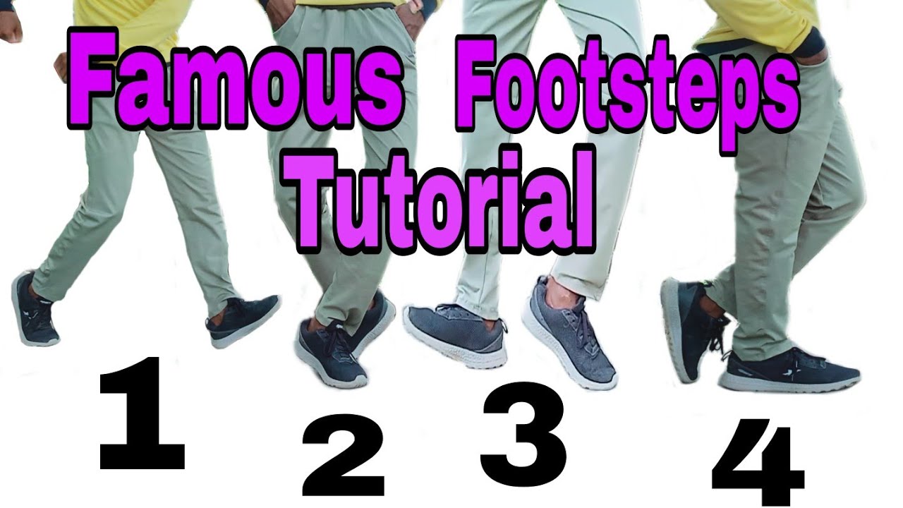 4 famous footsteps tutorial in Hindi || dance moves || # ...