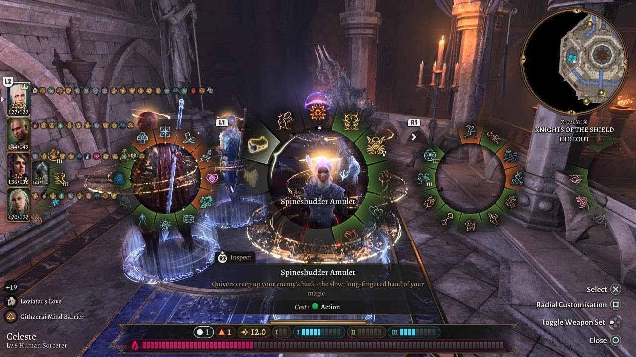 Baldur's Gate 3 Infinite Sorcery Points with Spell Savant Amulet (PS5 ...