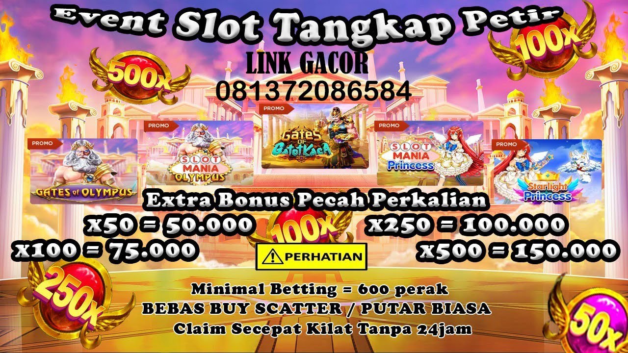EVENT SLOT TANGKAP PETIR - YouTube