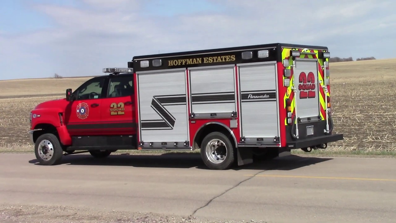 Hoffman Estates Fire Dept new MCB Paramedic Squad - YouTube