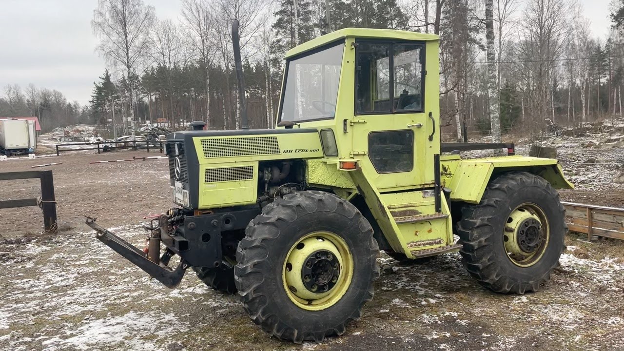 Köp Traktor Mercedes-Benz MB trac 900 på Klaravik - YouTube