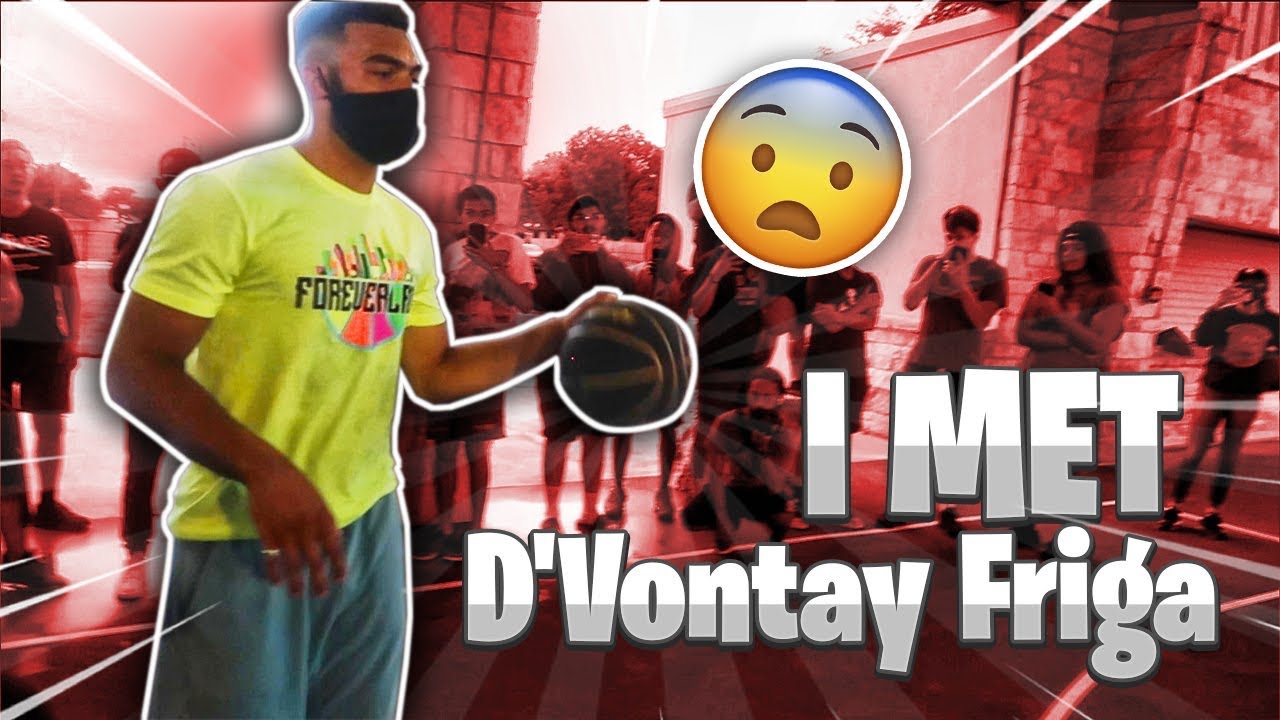 D'VONTAY FRIGA PULLS UP TO SAN ANTONIO TO DROP OFF D1 HOOPERS ON HIS ...