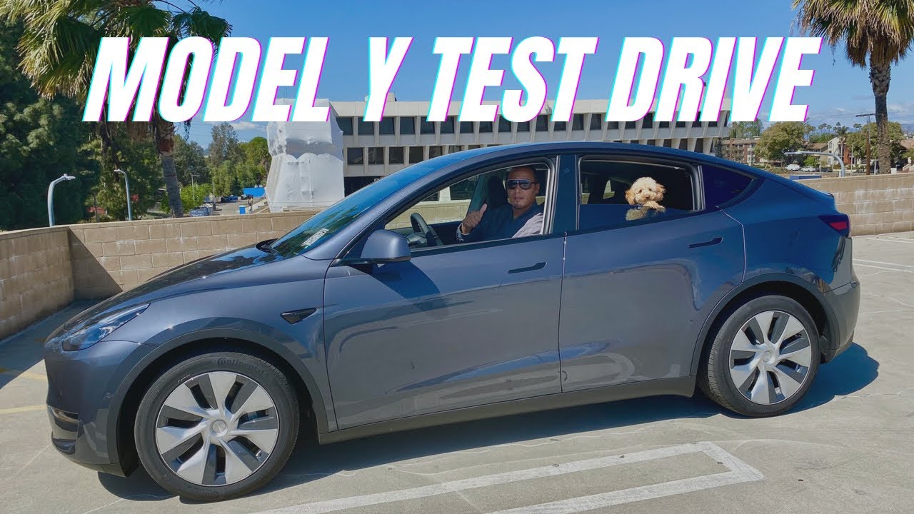 2021 TESLA MODEL Y | MY FIRST TEST DRIVE - YouTube