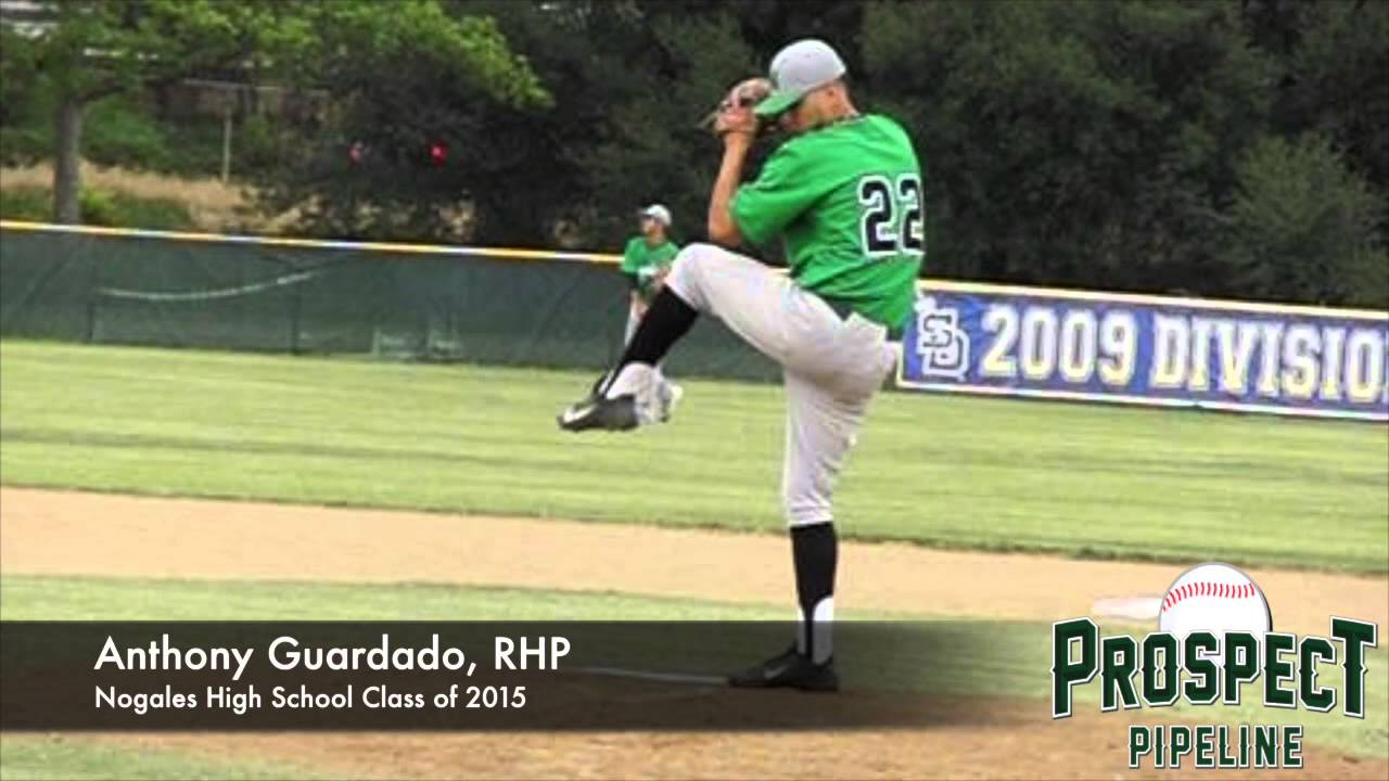 Anthony Guardado, RHP, Nogales High School Class of 2015, Pitching ...