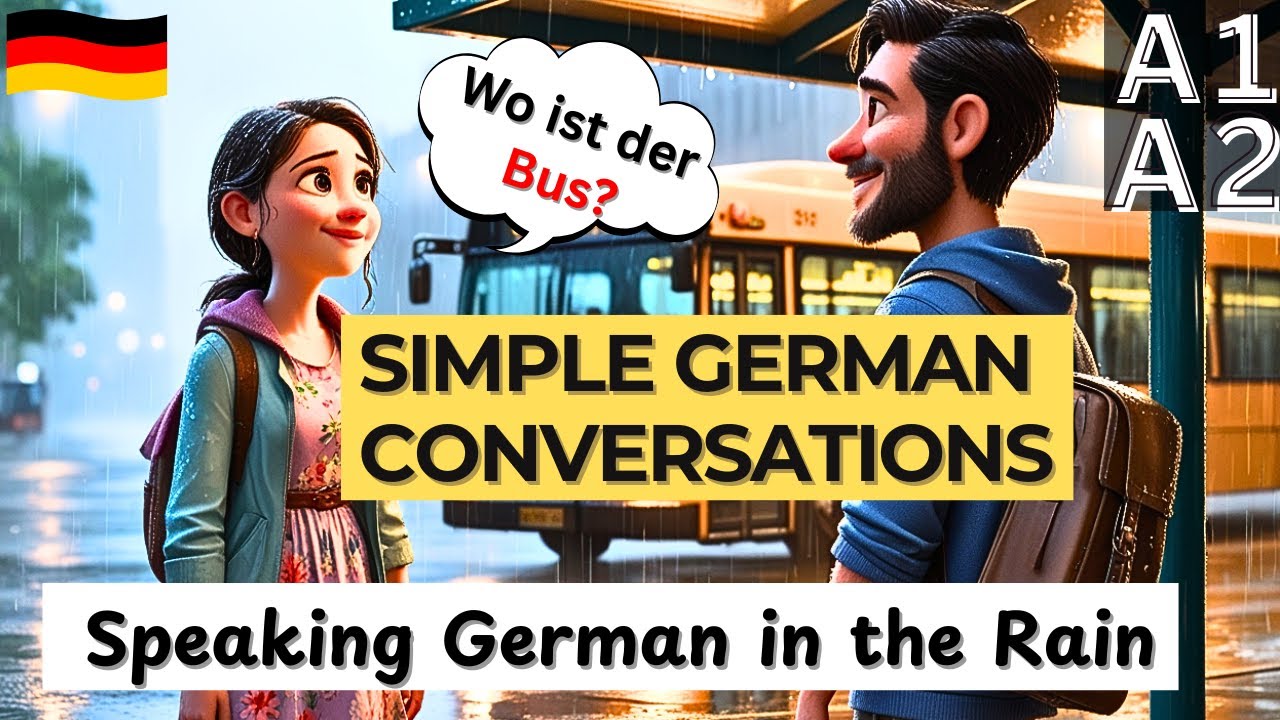 Learn German Fast With This Easy Conversation Practice! - YouTube