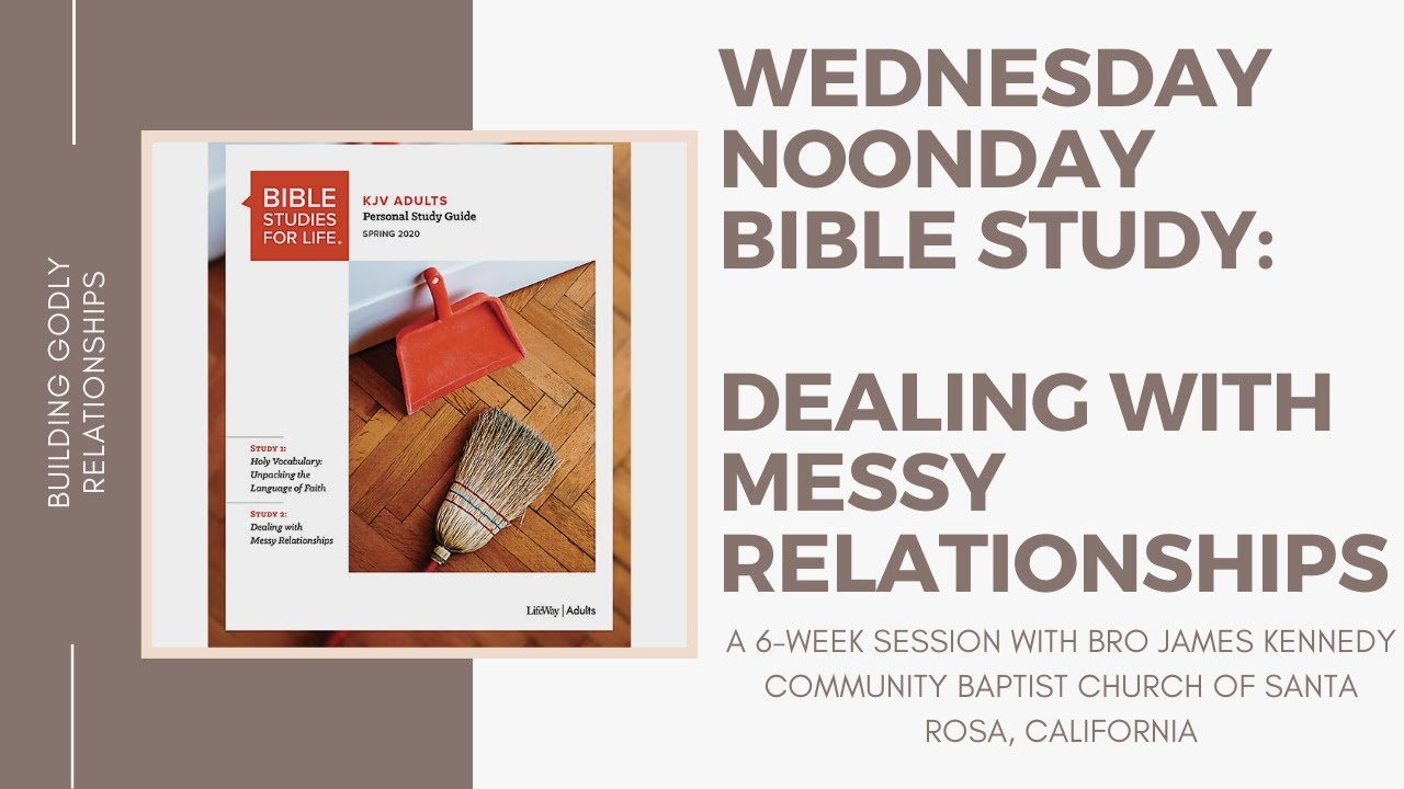 Noonday Bible Study- "Seize the Opportunity to Serve"- May 13, 2020 ...