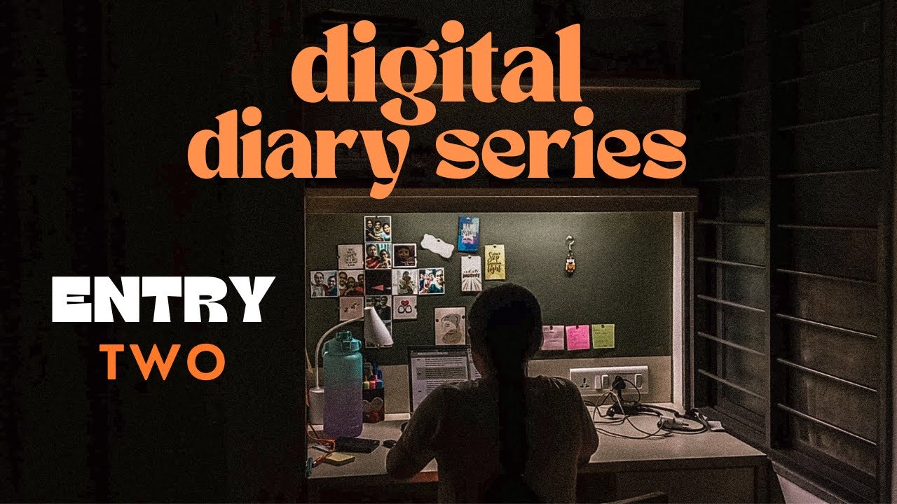 digital diary series| entry 2 | routine| law student in India - YouTube