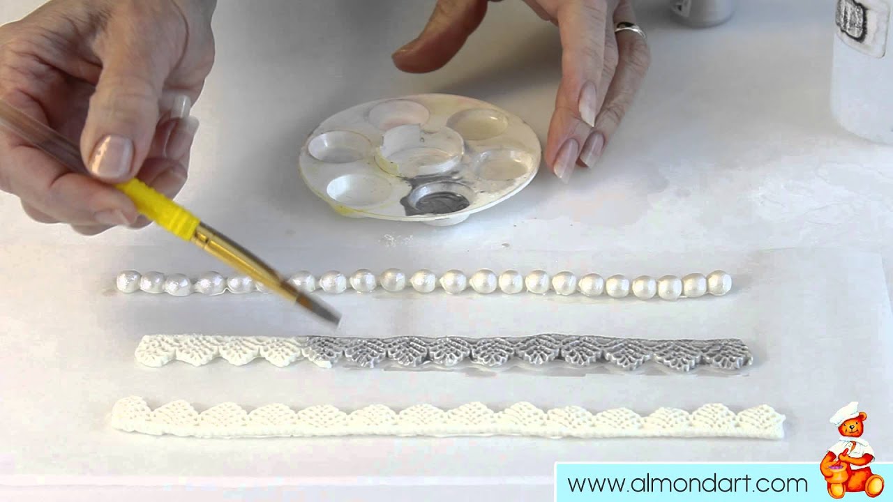 How To Create & Use Edible Paint Made From Dust Colours - YouTube